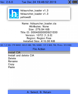 [3DS] TUTO – Installer et jouer à des backups « .CIA » via FBI - Custom ...